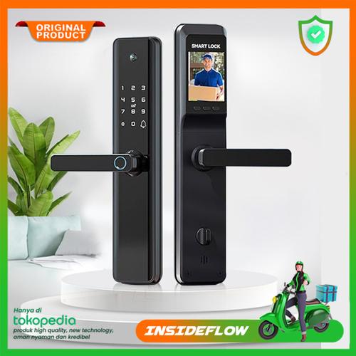 Jual Smart Door Lock Gagang Layar Kunci Pintu Rumah Fingerprint ...
