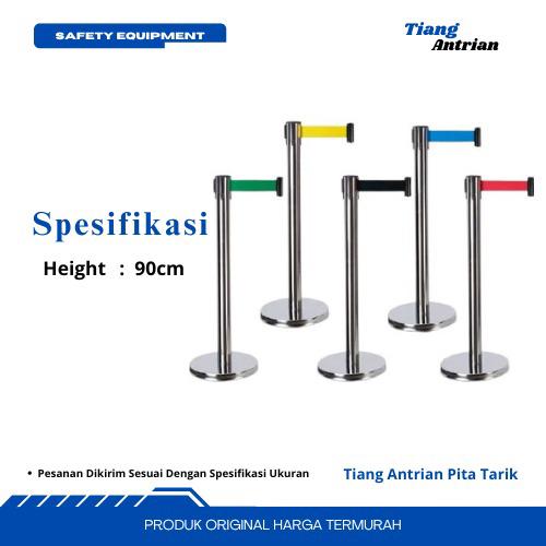 Jual Tiang antrian / Tiang pembatas / Pembatas antrian Stainless aman ...