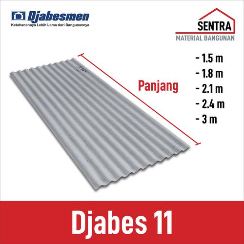 Jual Djabesmen - Atap Asbes Djabes 11 Gelombang - 3 m - Kota Cirebon ...