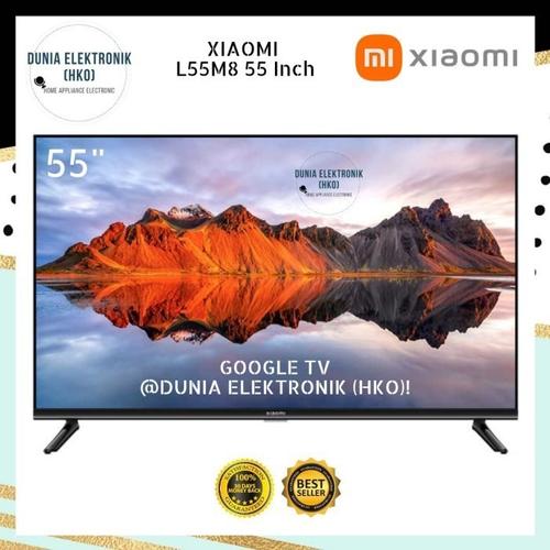 Promo XIAOMI TV L50M8 50" 50 INCH SMART GOOGLE TV 4K UHD BEZEL LESS HDR ...