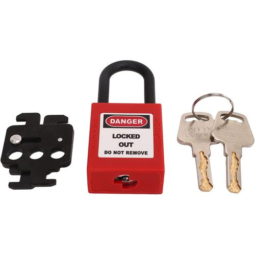 Jual Lockout Tagout Kit, MCB Lockout Tagout Steel Circuit Breaker Lock ...