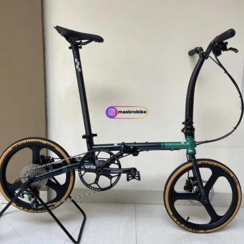 Jual Sepeda lipat Fnhon gust 16 discbrake new rakit - Ltwo 10 sp ...