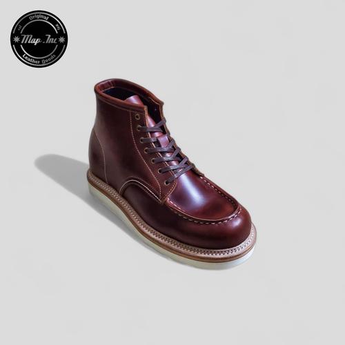 Jual Map Inc Moc Toe Boots Custom Norwegian - Sepatu Boot Moc Toe ...