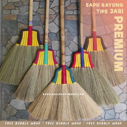 Jual sapu lantai ijuk rayung tebal premium, tipe JARI - Ringan B - Kab ...