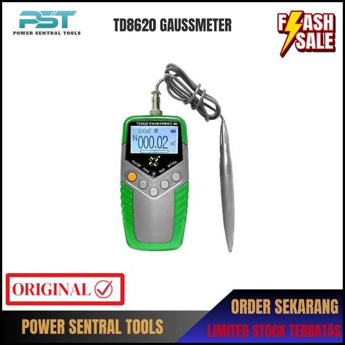 Jual Gauss Tesla Meter TD8620 Magnet Tester Gaussmeter TD-8620 ...