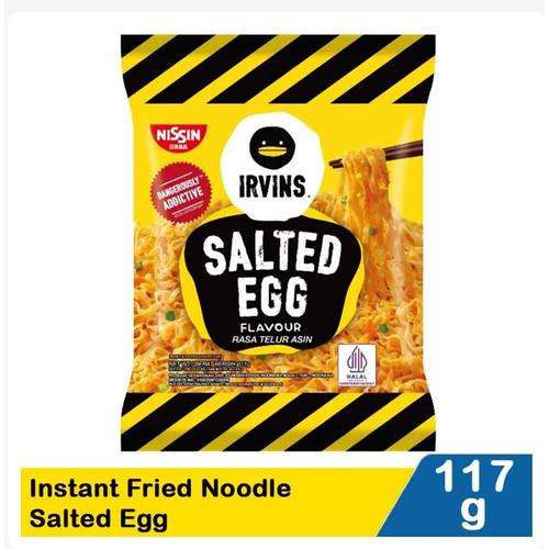 Jual Nissin Irvins mie Instant Fried Noodle Salted Egg / Spicy Salted ...