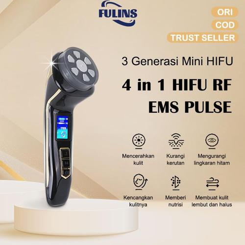 Jual Mini HIFU 4/3/2/1 Generasi Mini HIFU RF EMS PULSE 4 in 1 Alat ...