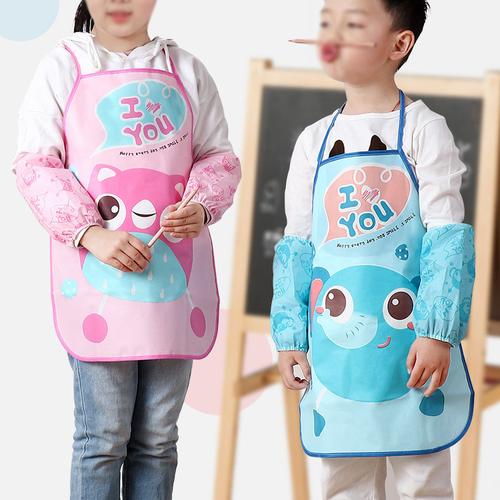 Promo Apron Anak Sensory Play Masak Melukis Pelindung Kotor Sekolah Les ...