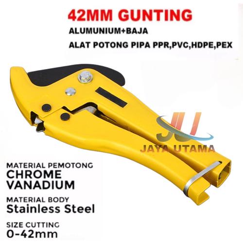 Jual Maxsupe Gunting Pipa PVC 42mm Pipe Cutter Gunting Pemotong Pipa ...
