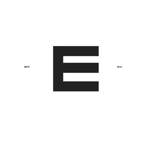 Jual Snellen E Chart alat tes mata rabun untuk tv digital (Hanya berisi ...