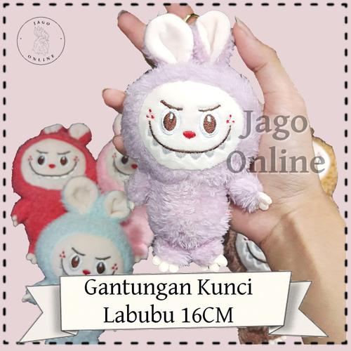 Jual Gantungan Kunci Lucu Boneka Labubu The Monster Exiting Macaron ...