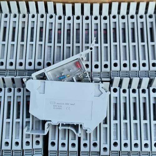 Jual UK5-HESI-LED Fuse Terminal Block Din Rail (0.2~4mm) 24VDC 220VAC - LED 220VAC - Kab. Bogor ...