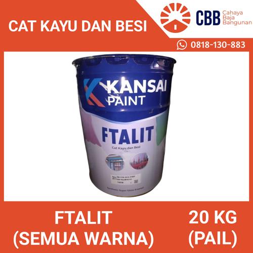 Jual Ftalit Cat Kayu dan Besi 20 Kg (Pail) - Semi Gloss - Kab. Bogor ...