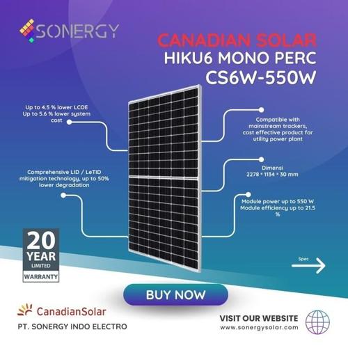 Jual CANADIAN SOLAR PANEL CS6W-550WP - PADANG - Jakarta Barat - MUDA ...