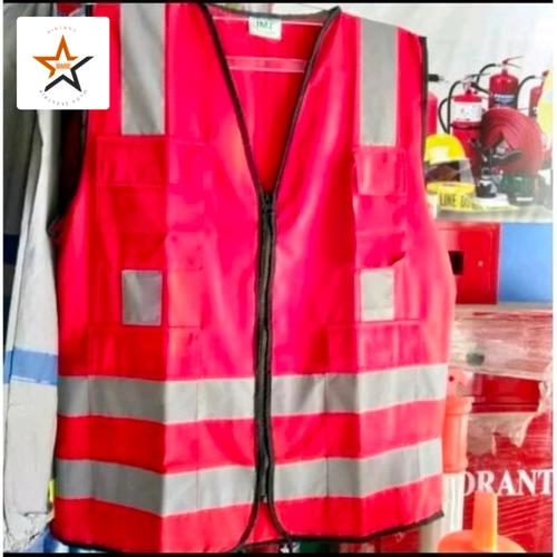 Jual Rompi kain 4 kantong dengan Scotlight IMJ Rompi Proyek safety ...