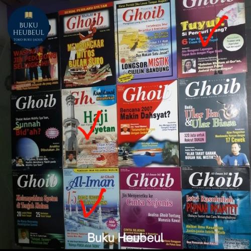 Jual Majalah Ghoib dan Al-Iman bil Ghoib (harga per satu majalah ...