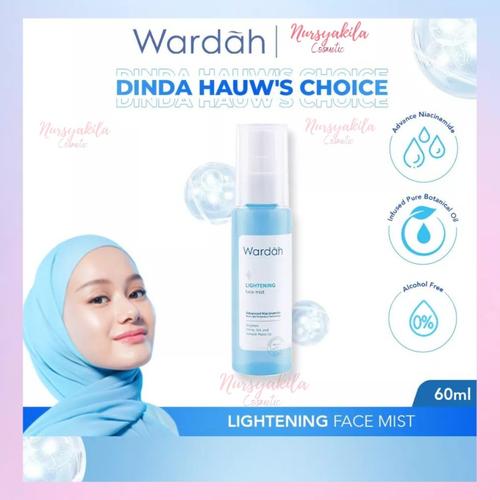 Jual Wardah Lightening Face Mist 60 ml - Face Mist 3-in-1 dengan 4X ...