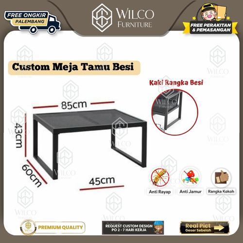 Jual Custom Meja Tamu Besi Minimalis | Meja Rangka Besi Custom | Meja ...