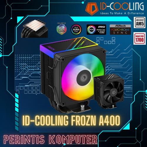 Jual ID-COOLING FROZN A400 ARGB - CPU Cooler Intel AMD - A400 ARGB ...