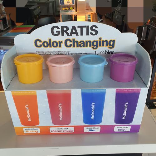 Jual Tumbler MCD MCDonalds Color Changing - Kuning - Kota Bekasi ...