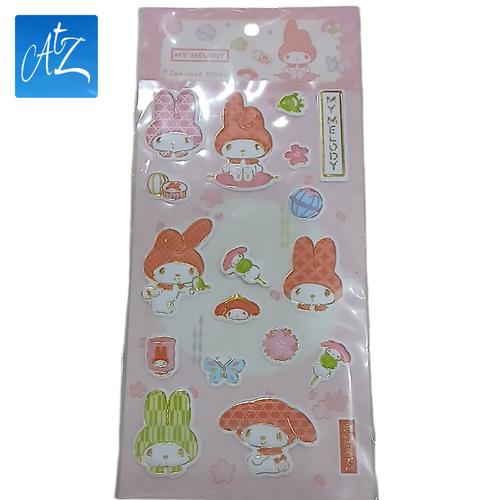 Jual Stiker Adinata Sanrio MY MELODY Embossed Sticker - Kota Medan ...