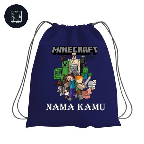 Promo Tas Serut Anak Minecraft Roblox Laki laki - Model Kece Lucu dan ...