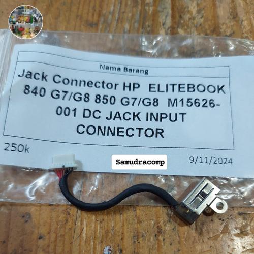 Jual Jack Connector HP ELITEBOOK 840 G7/G8 M15626-001 DC Jack Input ...