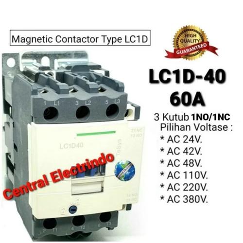 Jual MAGNETIC CONTACTOR LCID-40M7 220VAc. - AC 220V - Kota Tangerang ...
