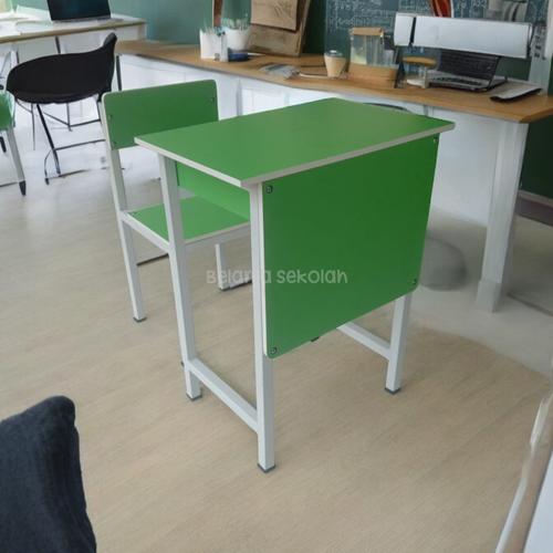 Jual meja kursi sekolah besi - meja kursi belajar besi - meja belajar ...