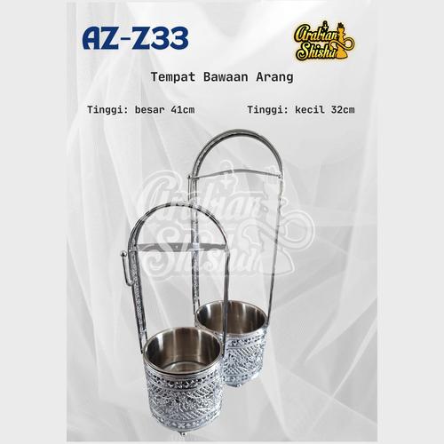 Jual Tempat Bawaan Arang / Bara Shisha Z33 - kecil 32cm - Jakarta Utara ...