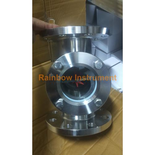 Jual Flow Indicator Flange 3" inch SS 304 / Sight Glass Flange DN80 JIS ...