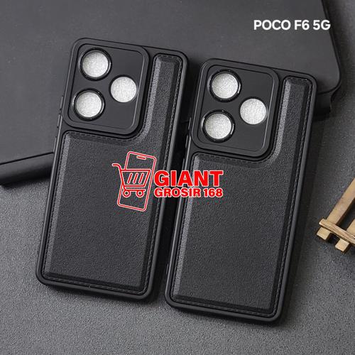 Jual POCO F6 CASE LEATHER PRO BLACK SOFT CASE POCO F6 - Jakarta Barat ...