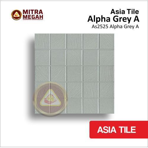 Jual KERAMIK ASIA TILE 25X25 ALPHA GREY A - Kab. Tulungagung - Mitra ...