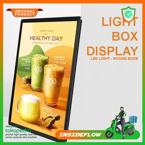 Jual Slim Light Box / Display Poster LED / Frame LED NEON BOX DISPLAY ...