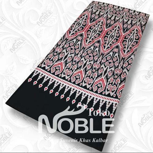 Jual Kain Batik Motif Dayak Khas Kalbar - Hitam-Merah - Kota Pontianak ...