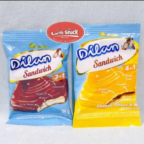 Jual Dilan Chocolate Sandwich/Biskuit Cokelat isi 20 pcs - Jakarta ...