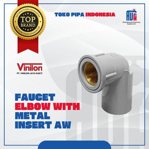 Jual Faucet Elbow Metal Insert PVC AW - Jakarta Pusat - Toko Pipa ...