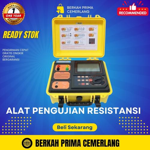 Jual Alat Pengujian Resistansi Tanah Digital Alat Penguji Ketahanan ...