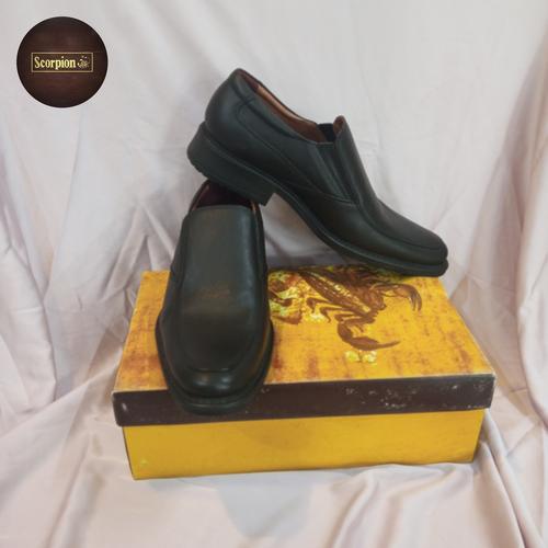 Jual Sepatu Scorpion Pria Pantofel Formal Kerja/Non Formal Kulit Asli ...