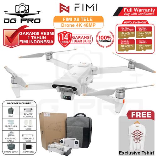 Jual FIMI X8 TELE Drone 4K 48MP Camera 3-Axis Gimbal 10km with Megaphone - Drone Fimi Garansi ...