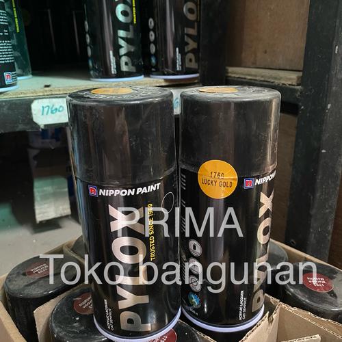 Jual ASLI 100% PYLOX NIPPON PAINT 300 CC 1760 lucky Gold SEMUA WARNA ...