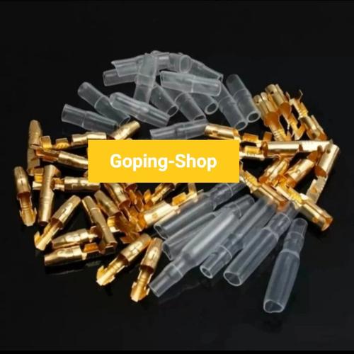 Jual Skun socket sambungan kabel bulat male + female skun socket kabel ...