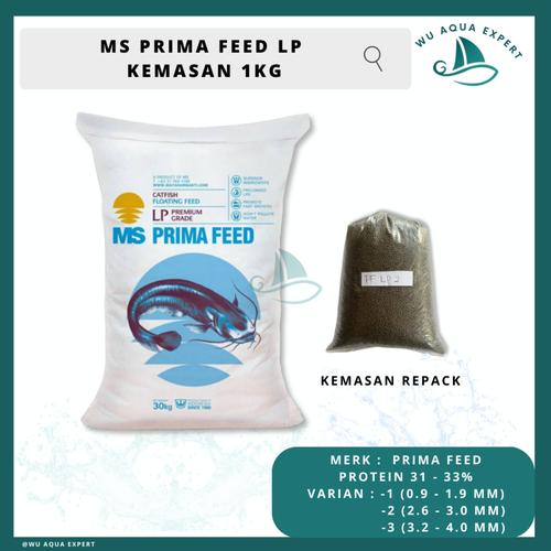 Jual PRIMA FEED LP, GP, GPP, BP, UP Repack 1 Kg Premium Grade Pelet ...