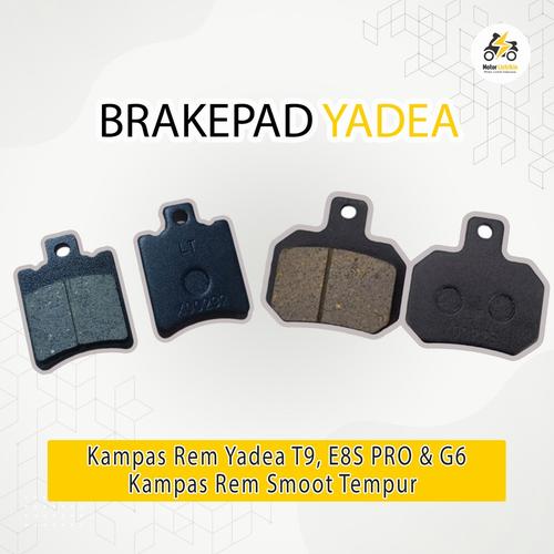 Jual Kampas Rem Motor Listrik Yadea Davigo Smoot LTX Brakepad - LT ...
