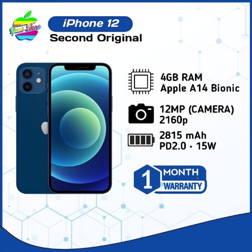 Jual IPHONE 12 64GB 128GB SECOND ORIGINAL FULLSET - red, 12 64GB ...