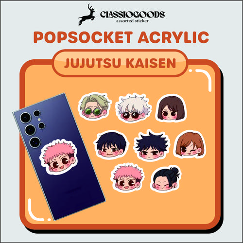 Jual Popsocket Anime Jujutsu Kaisen / Griptok Hp Jujutsu Kaisen ...