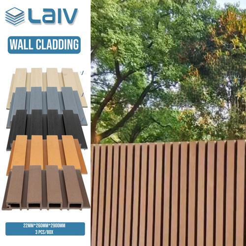 Promo LAIV Wall Cladding WPC Wood Panel Kisi Kisi WallPanel Outdoor ...