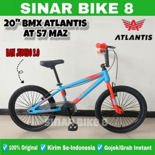 Jual Sepeda Anak Laki BMX ATLANTIS 57 MAZ Ukuran 20 Inch Ban Jumbo 3.0 ...