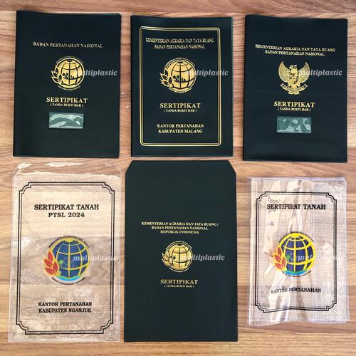 Jual (SESUAI REQUEST) SAMPUL SERTIPIKAT TANAH CUSTOM / SERTIFIKAT TANAH ...