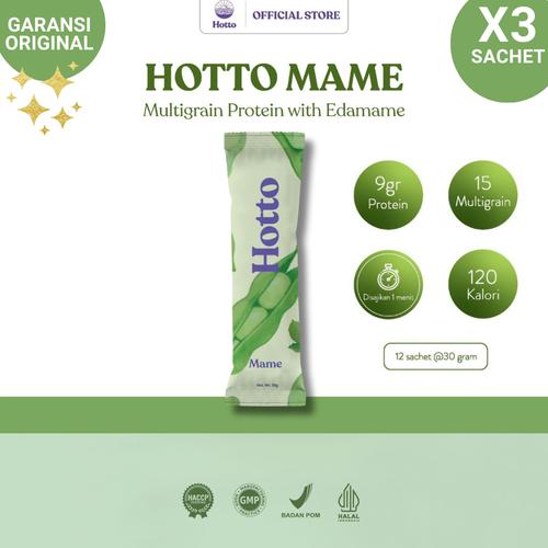 Jual Hotto Mame 3 Sachet Multigrain Tinggi Protein dengan Edamame ...